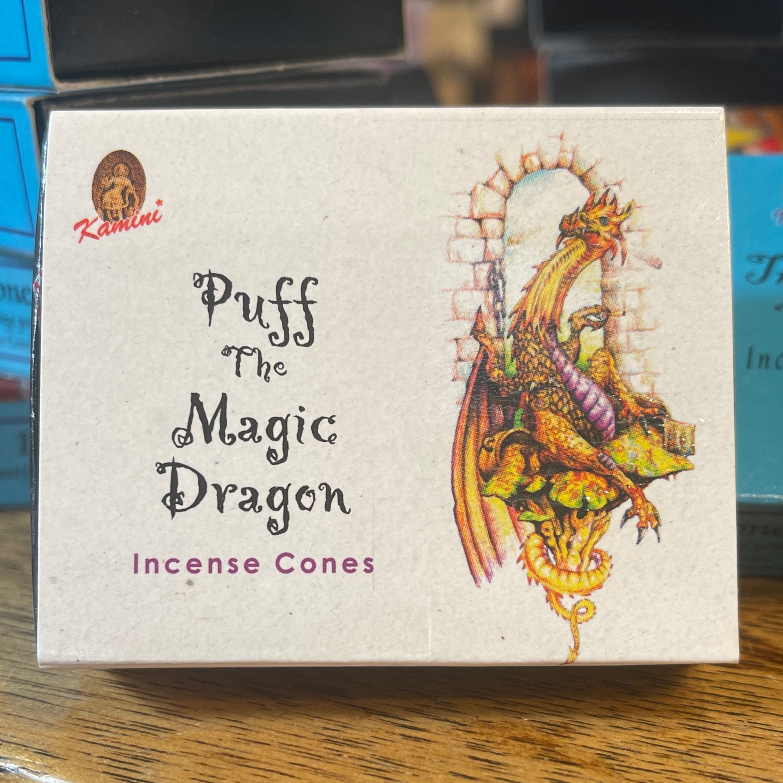 Puff the Magic Dragon Incense Cones 3 Boxes x 10 30 Conesini | La Vie ...