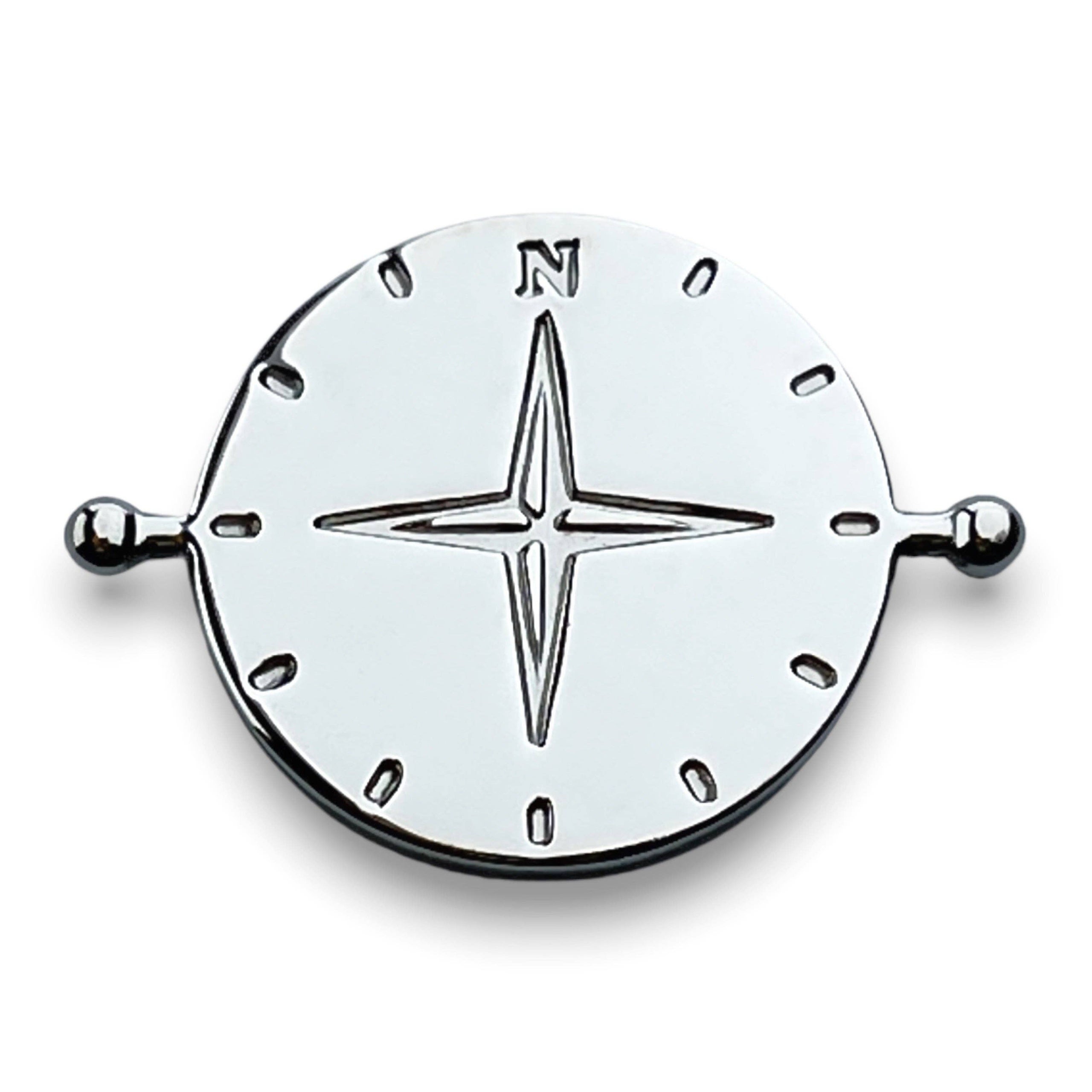 Conquering Compass Symbol Element: Silver | La Vie Bohème LLC
